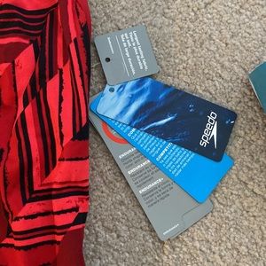 Speedo | Swim | Red And Black Speedo Endurance | Poshmark